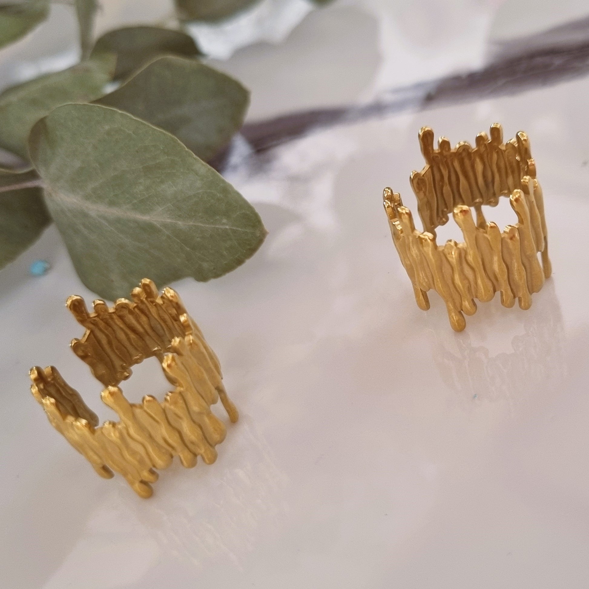 Melted crown rings (gold) – filiopi's_stories